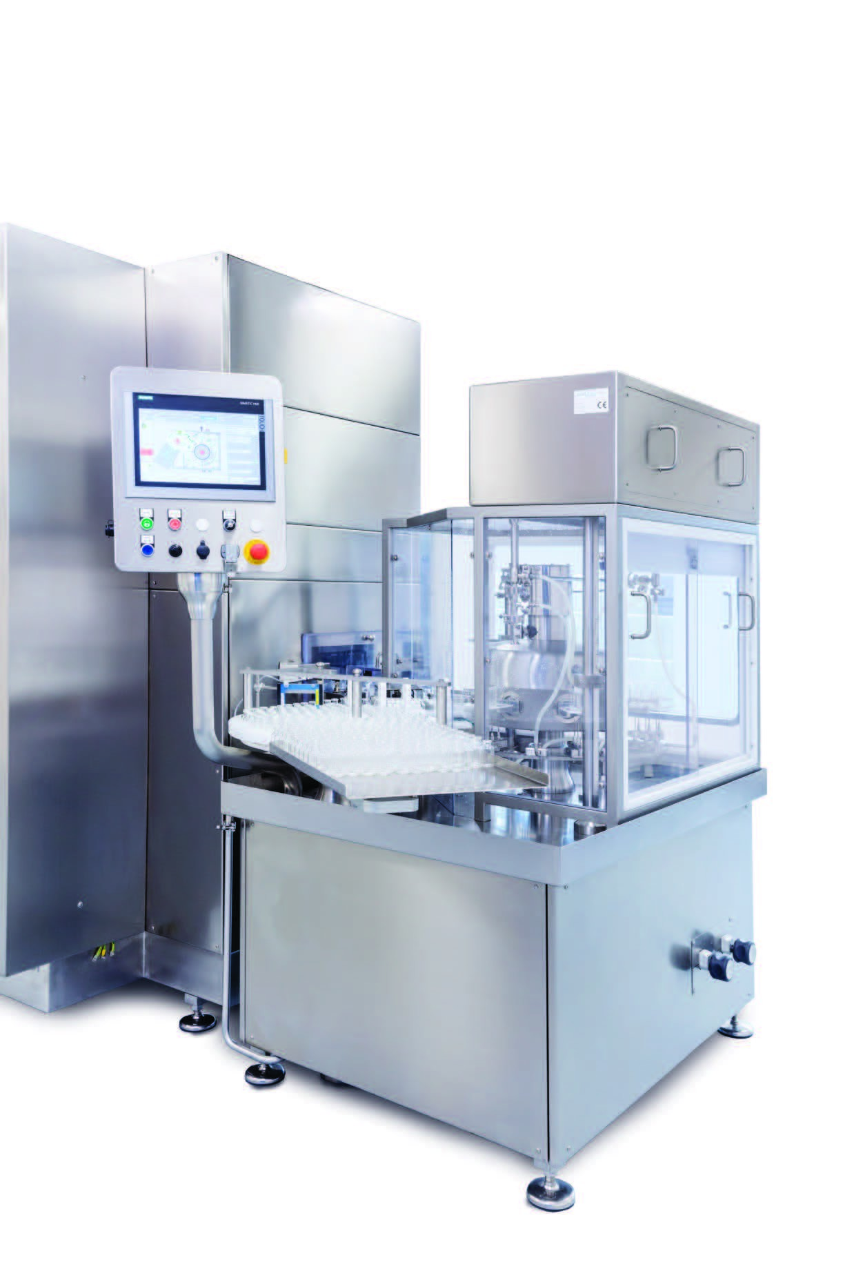 Rotary washing Machine. Pharmaceutical Equipment.