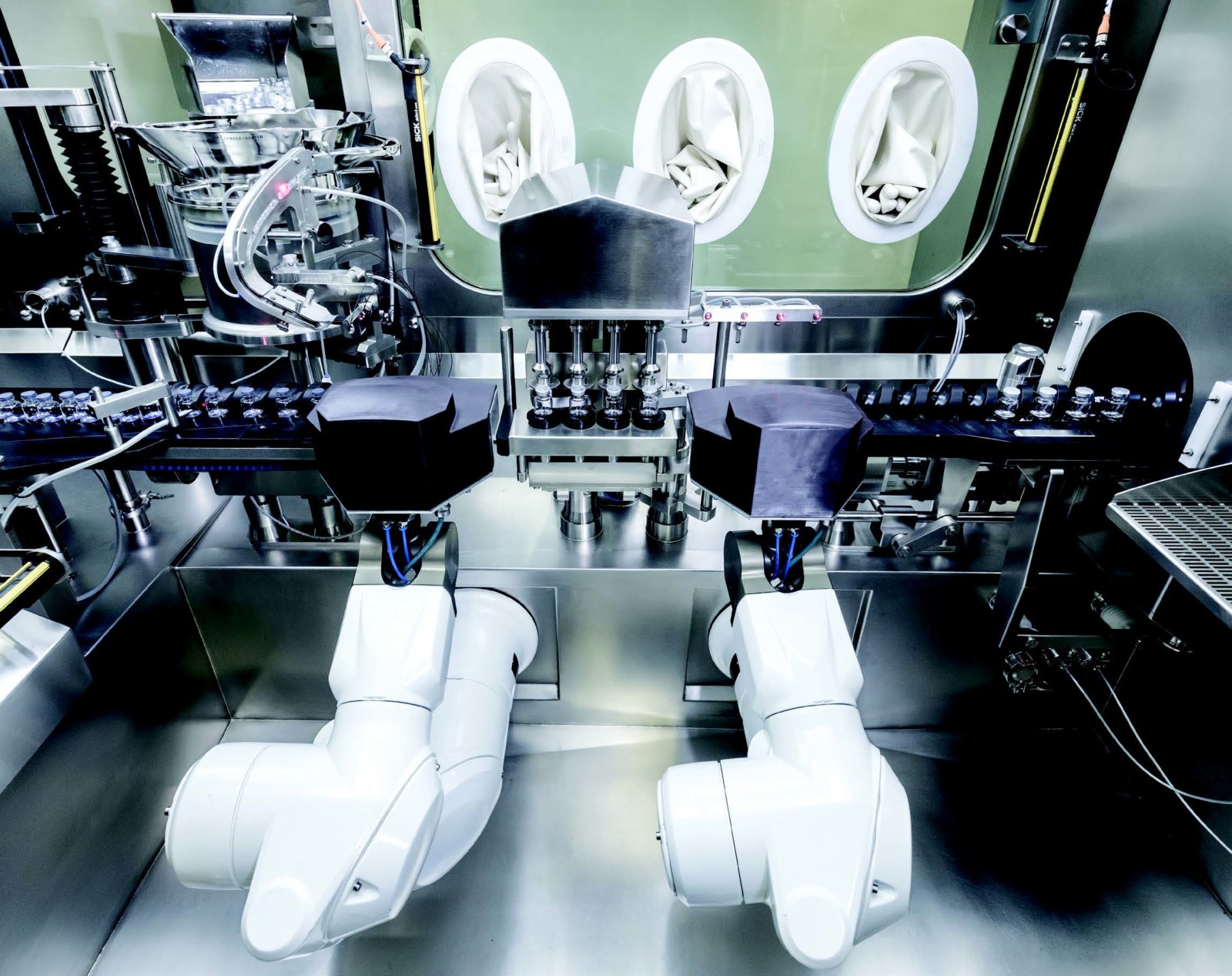 Vial Capping Machine. Pharmaceutical Equipment.