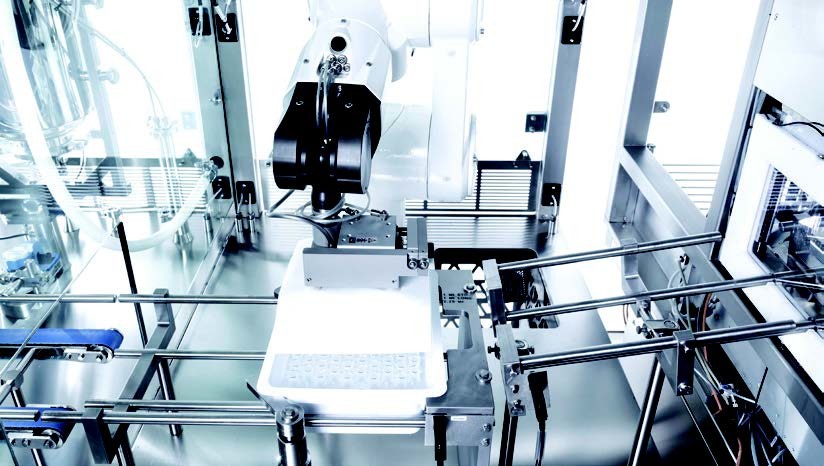 Robotic nest filling machine RNFM - Steriline